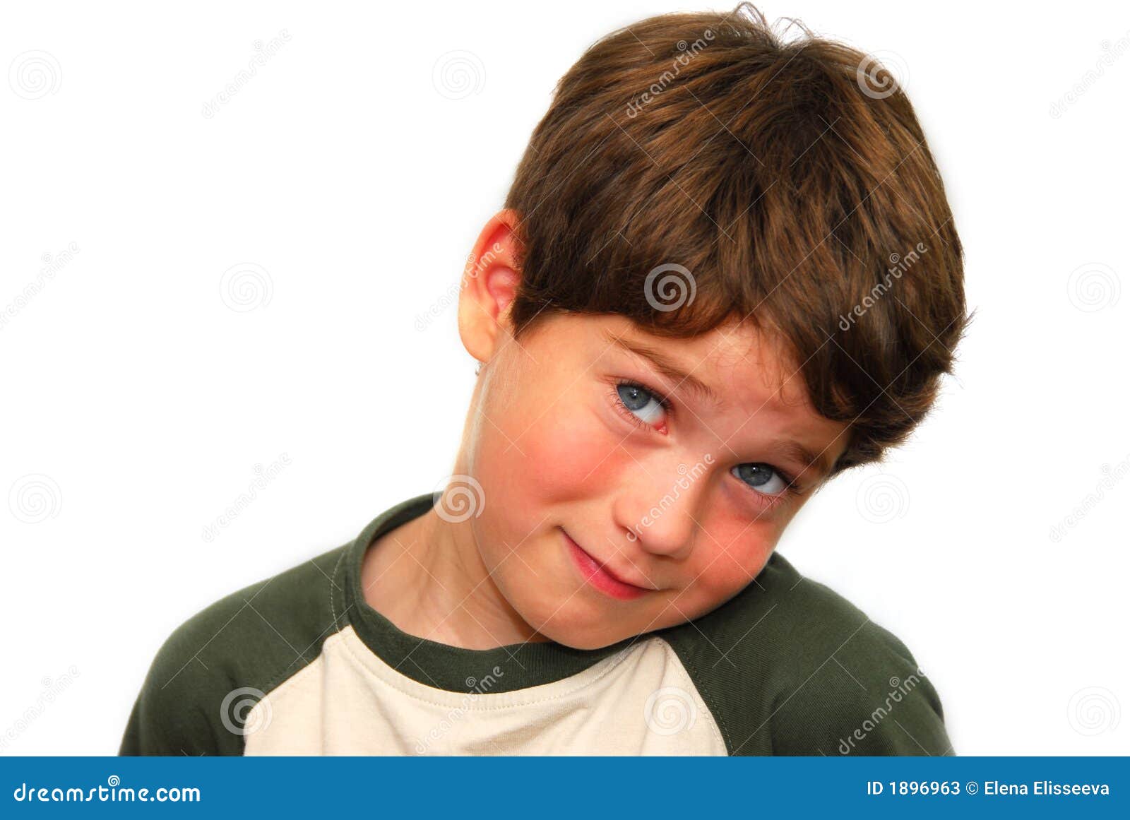 Cute boy stock image. Image of making, looking, charming - 1896963
