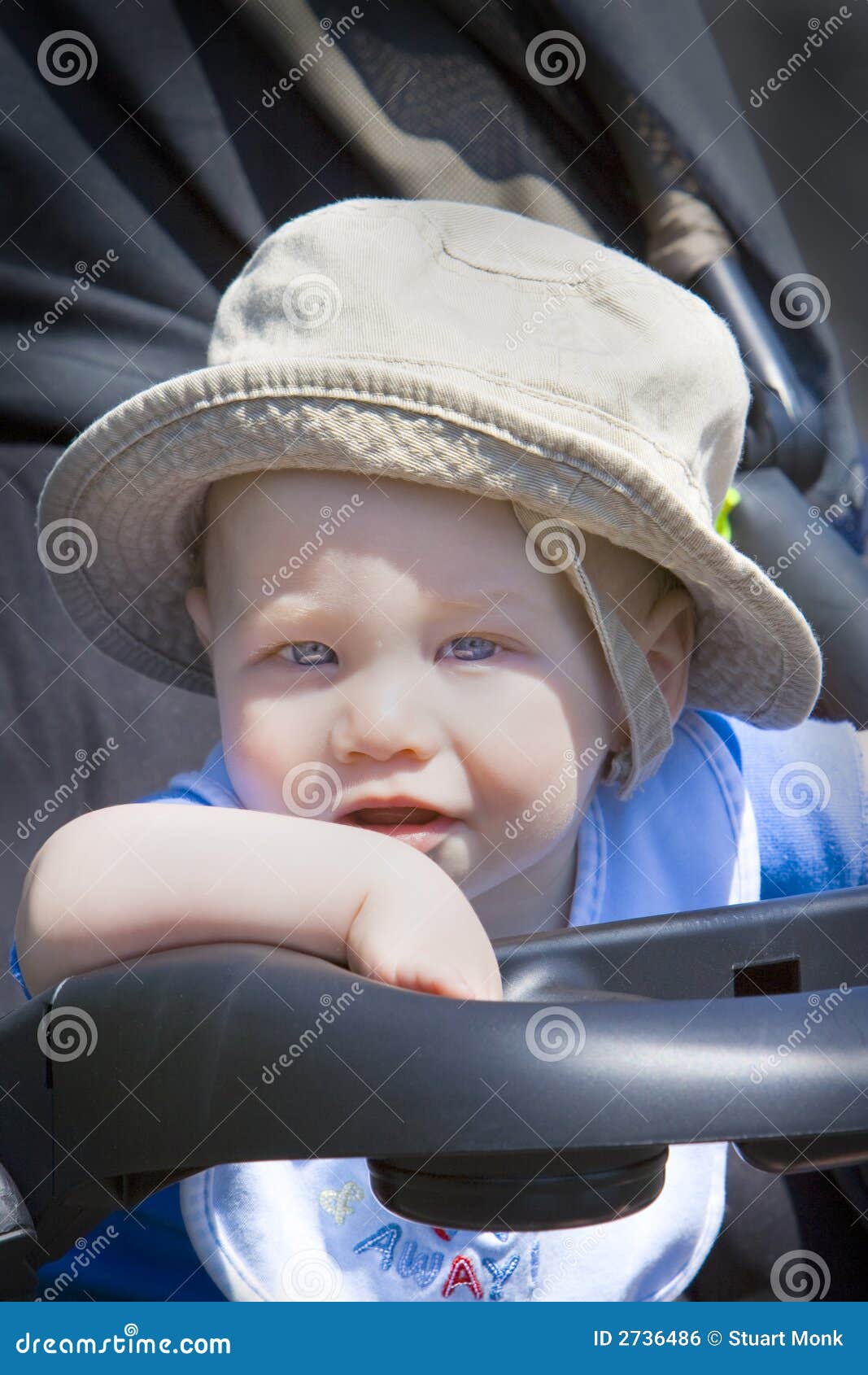 Cute boy stock photo. Image of close, pram, summer, stroller - 2736486