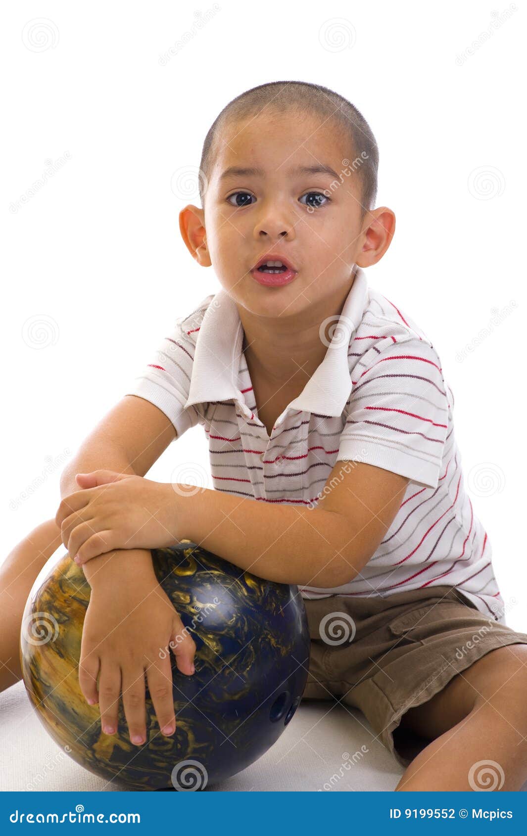 Cute boy with bowling ball stock photo. Image of asian - 9199552