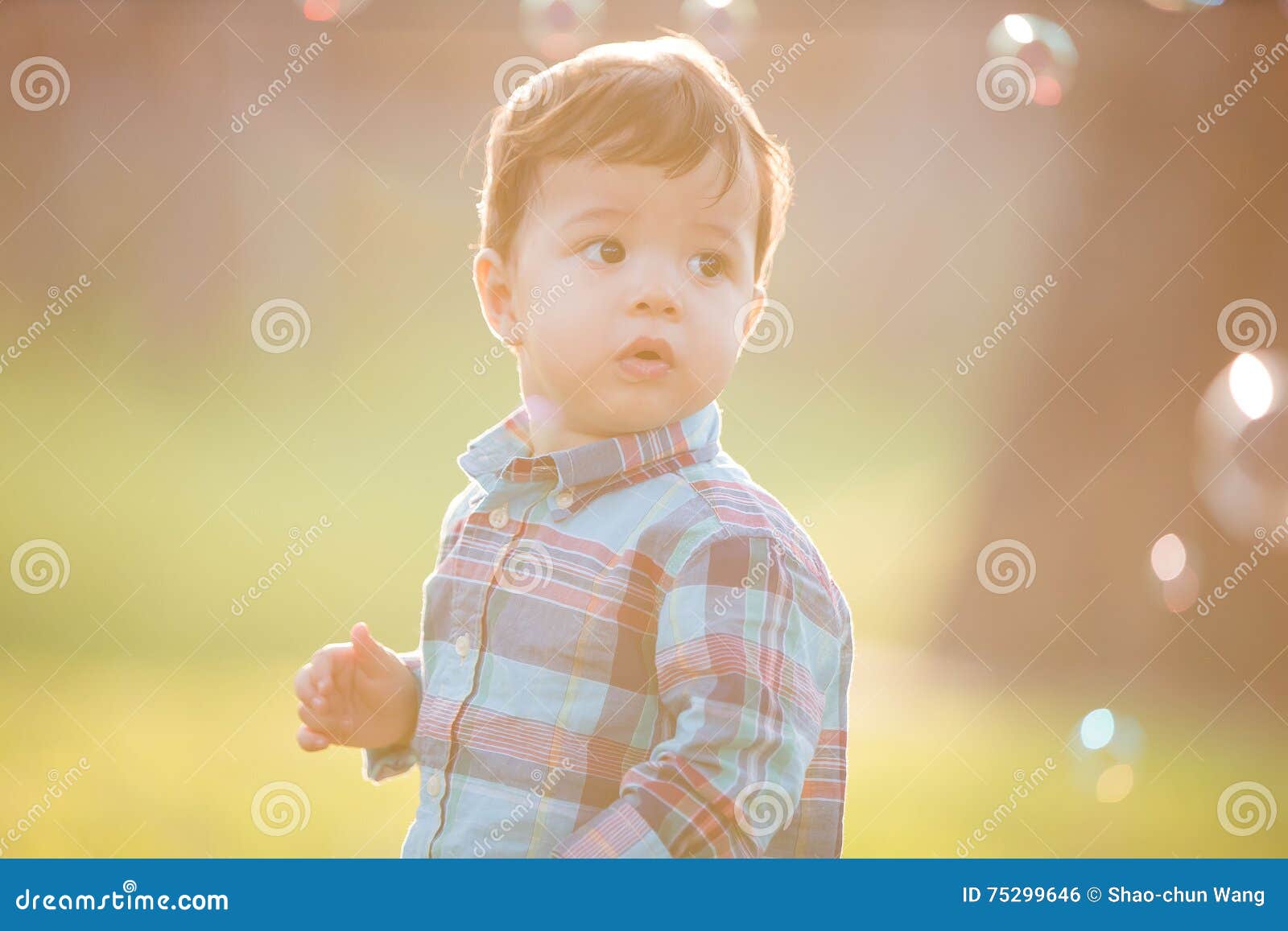 Cute boy with bubble stock photo. Image of europe, cute - 75299646