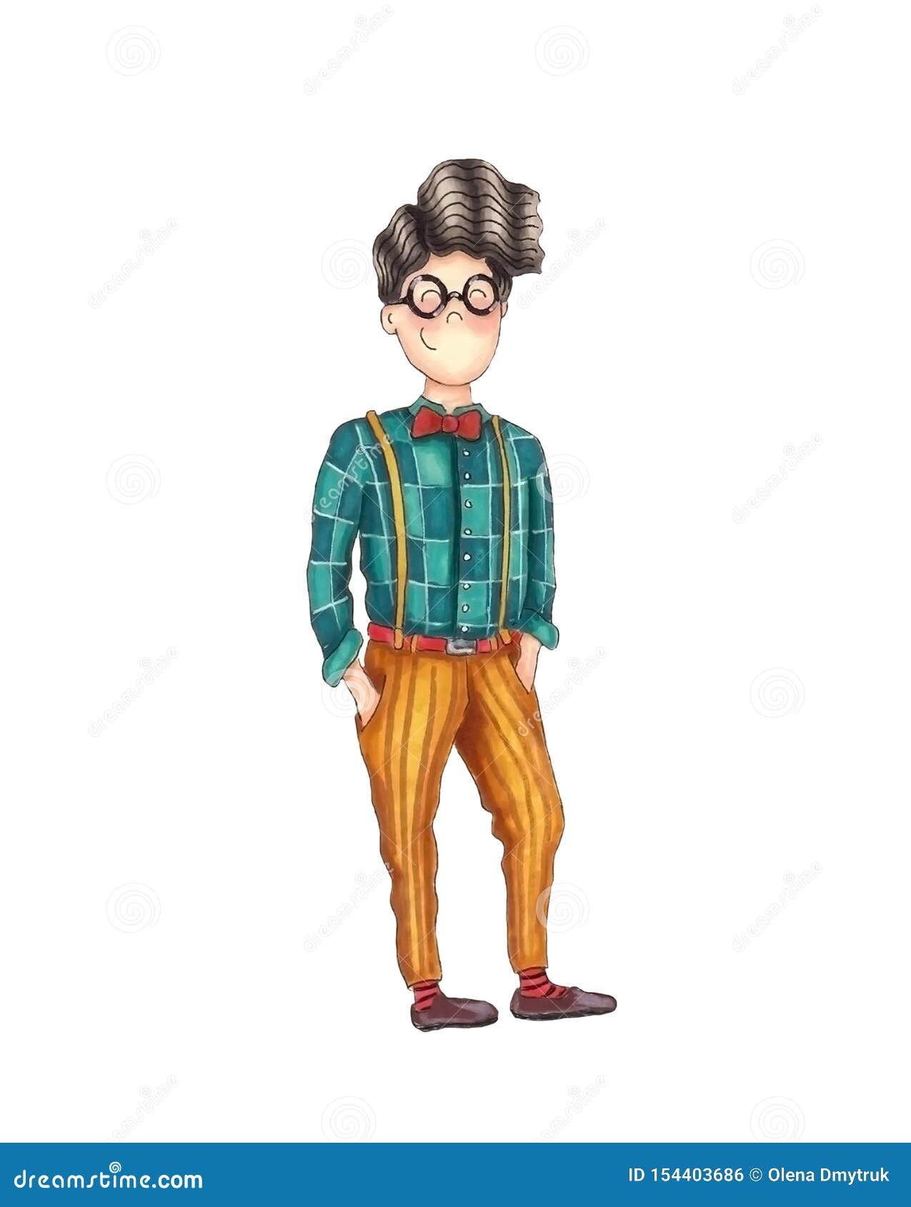 Cute boy stock illustration. Illustration of cartoon - 154403686