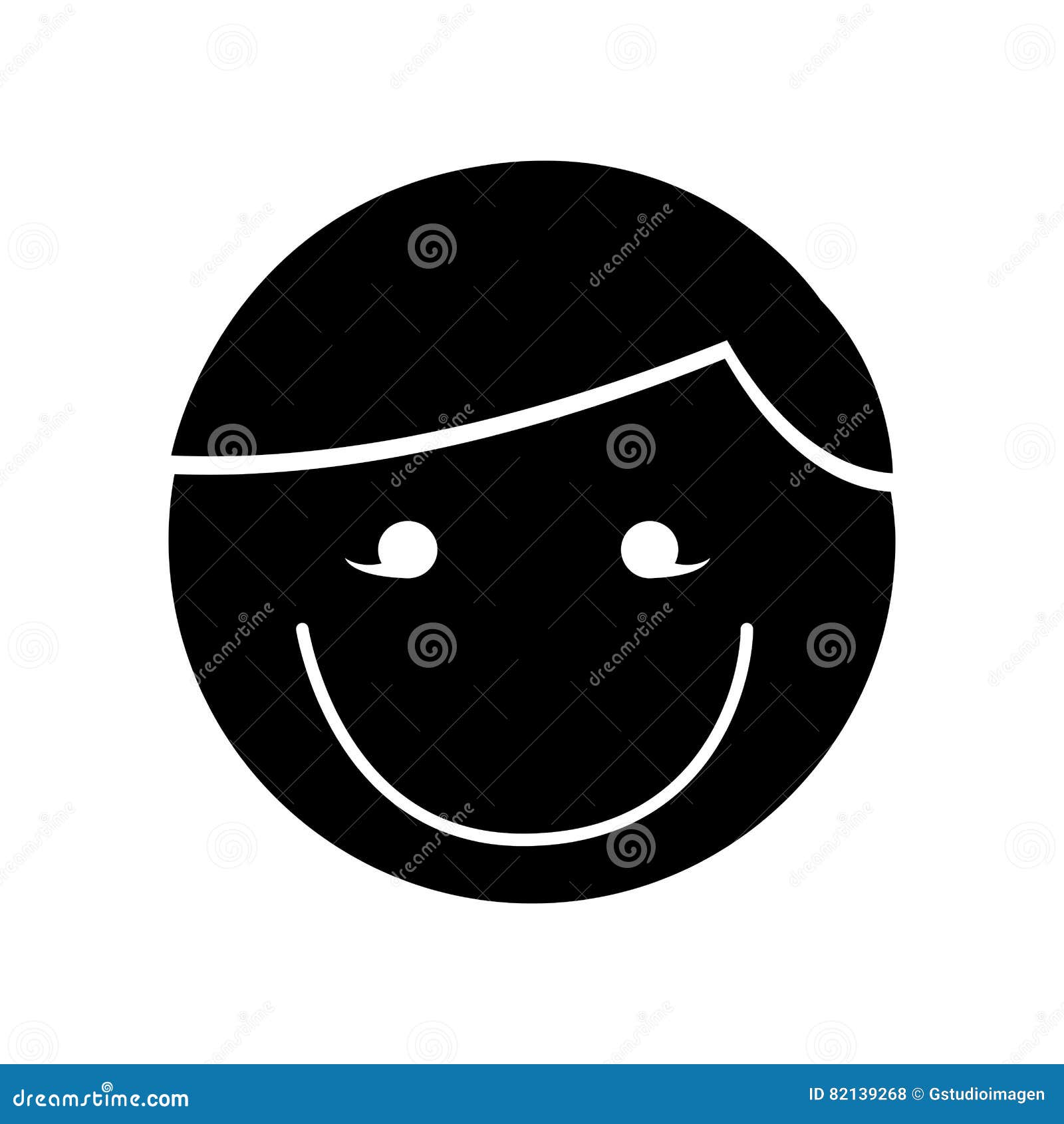 Cute boy character icon stock illustration. Illustration of cute - 82139268