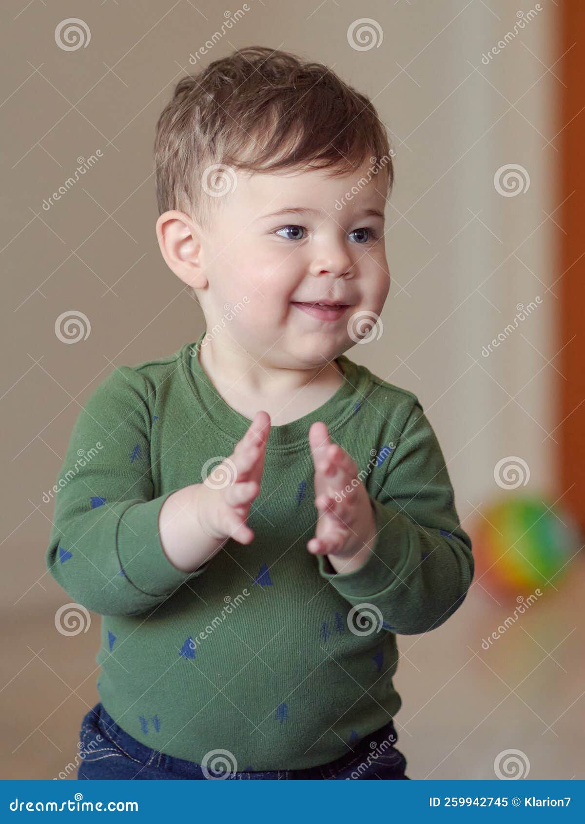Cute Boy Clapping His Hands at Home Stock Image - Image of love, pretty ... Cute Boy Clapping His Hands at Home Stock Image - Image of love, pretty ...