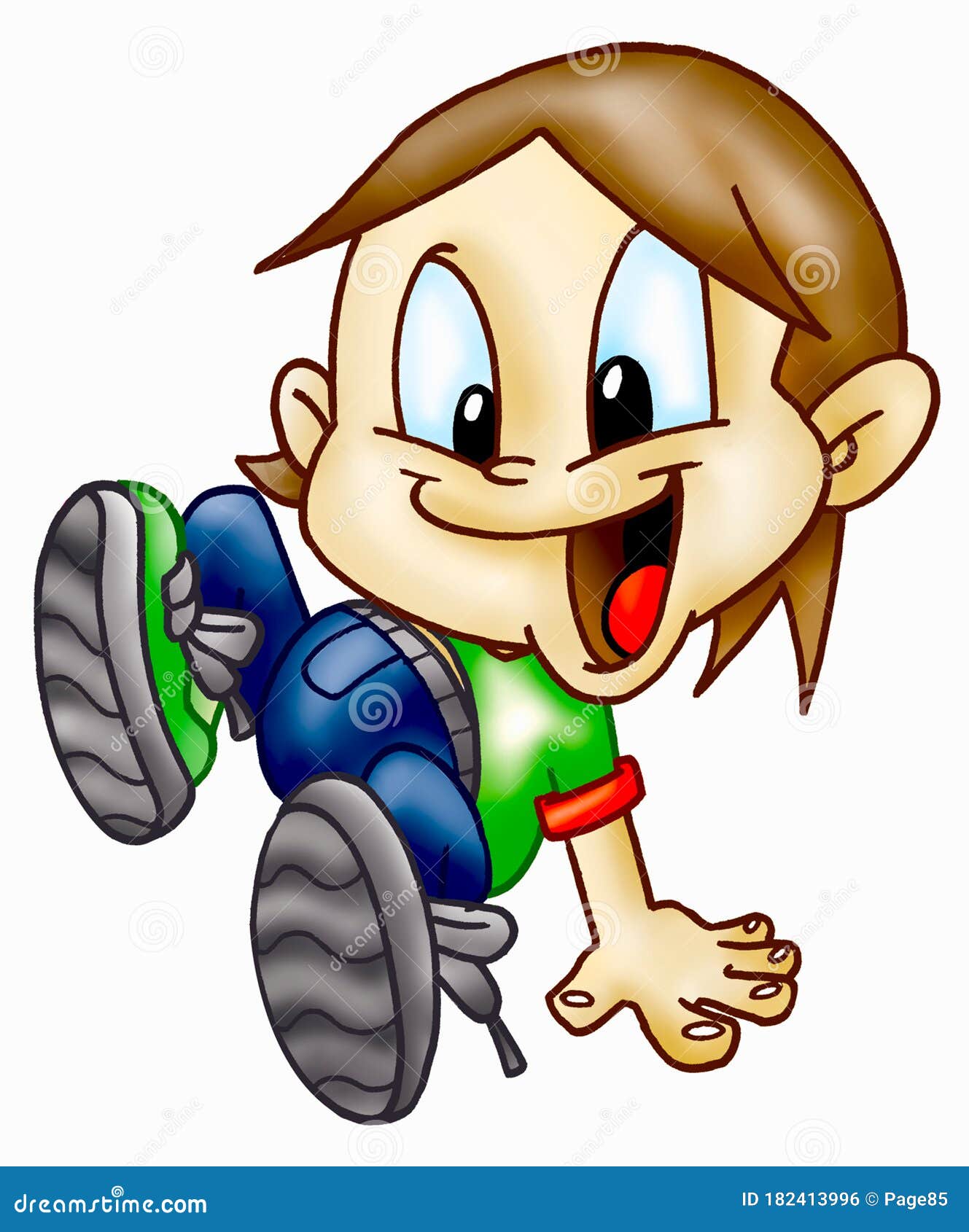Cute boy stock illustration. Illustration of happy, digitally - 182413996 Cute boy stock illustration. Illustration of happy, digitally - 182413996