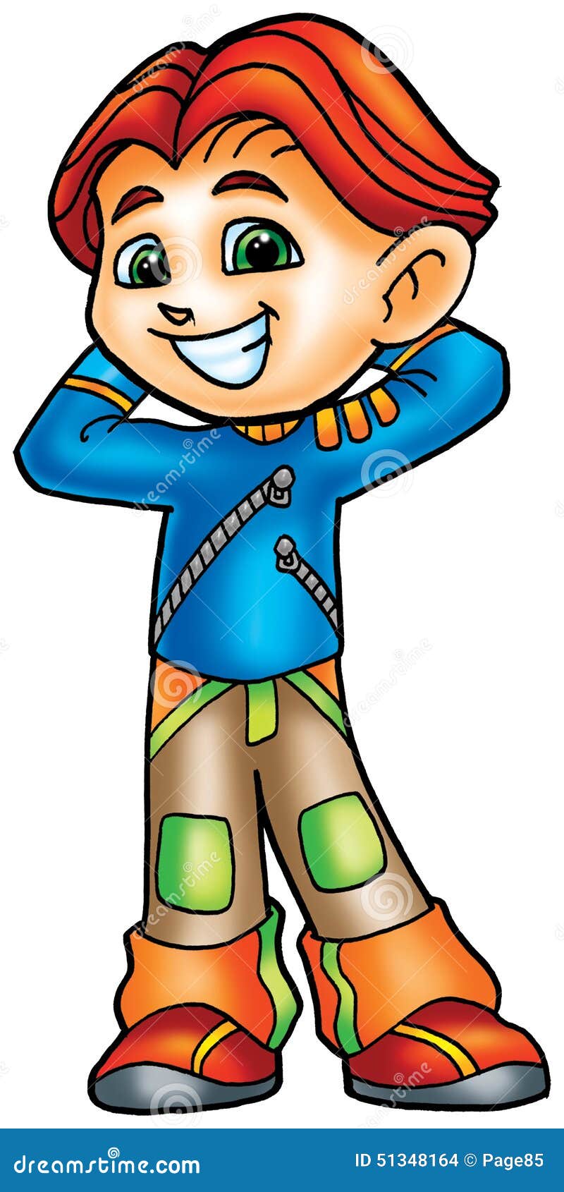 Cute boy stock illustration. Illustration of cute, colorful - 51348164 Cute boy stock illustration. Illustration of cute, colorful - 51348164