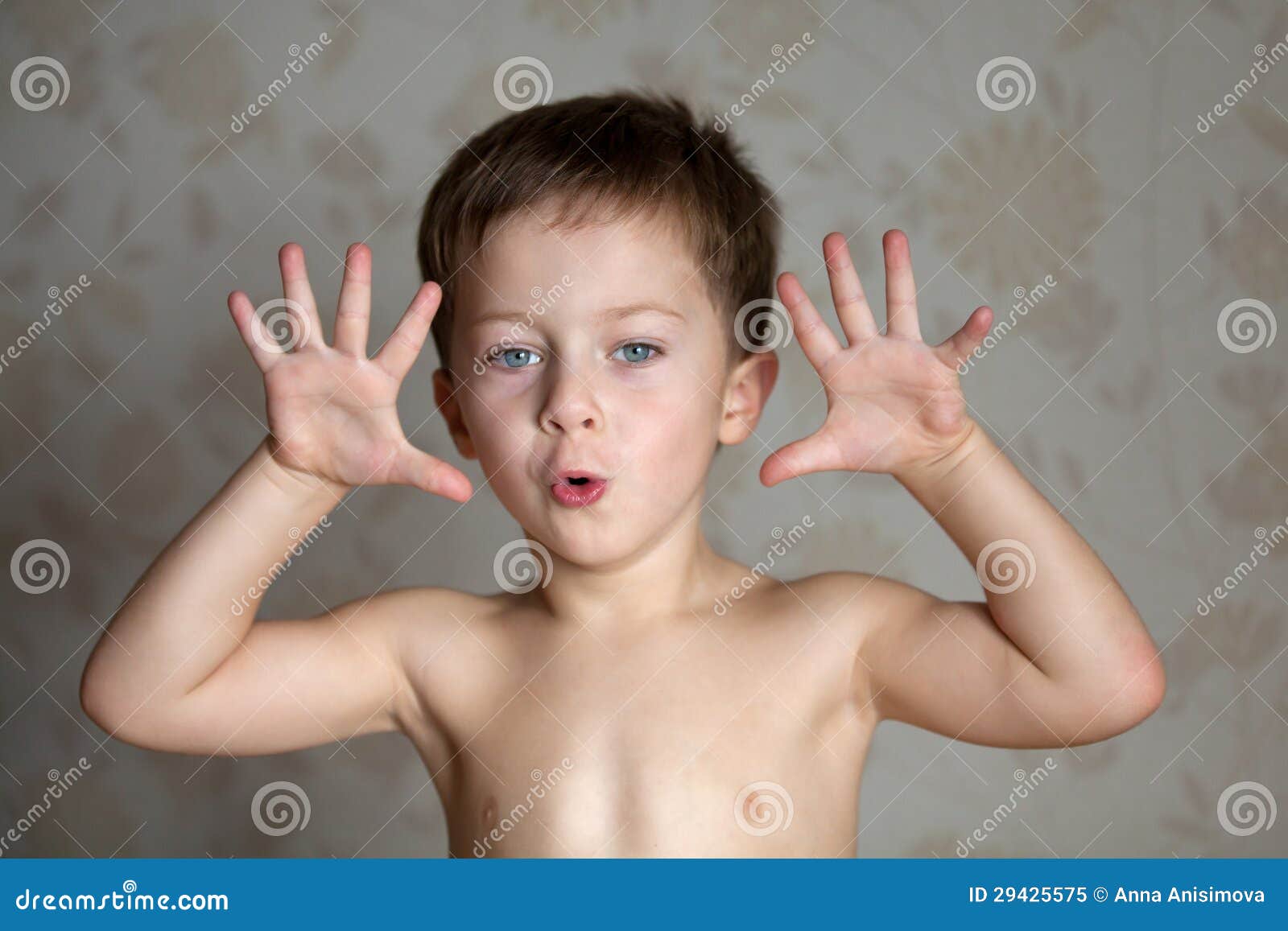 Boy is full of emotions stock image. Image of lips, gesture - 29425575