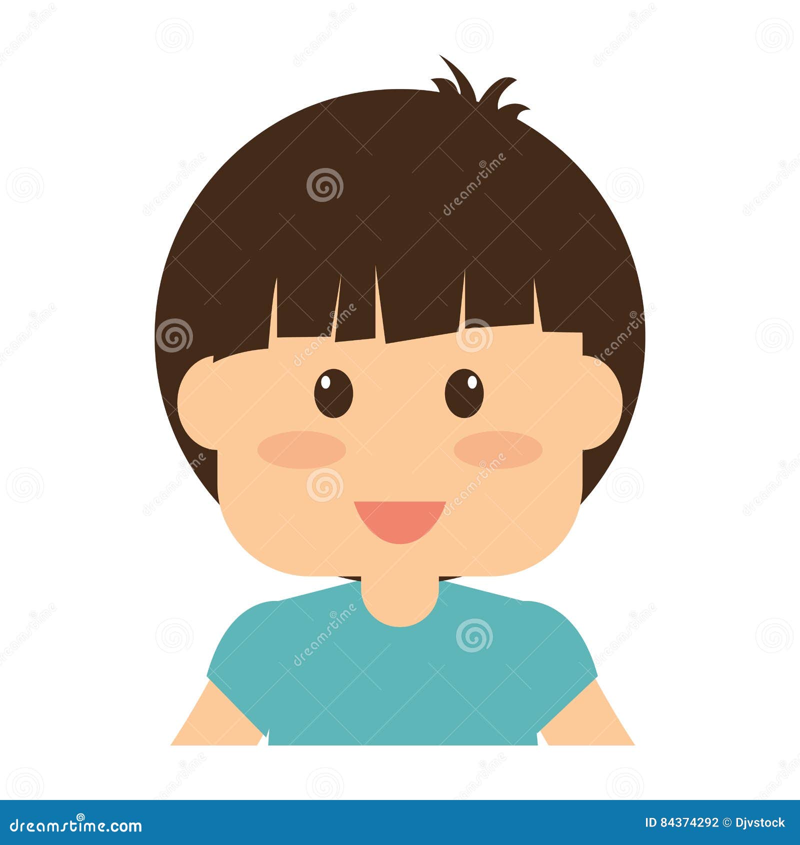 Cute boy icon stock illustration. Illustration of play - 84374292