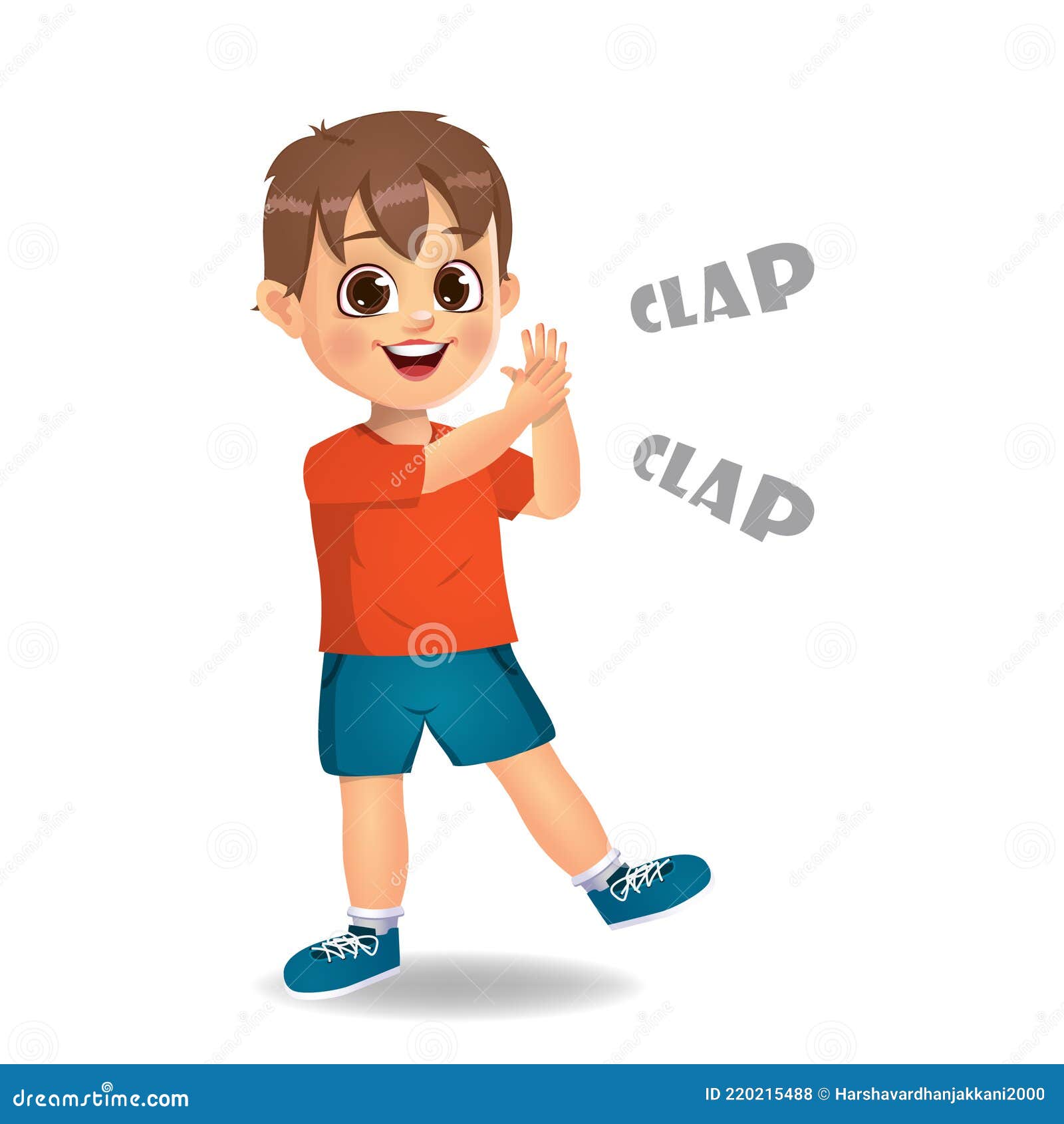 Baby Clapping Clip Art
