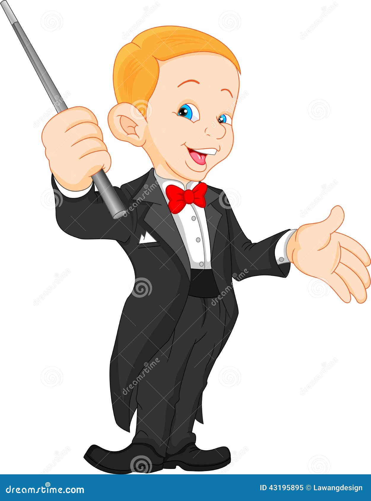 Cute boy magician stock vector. Illustration of male - 43195895