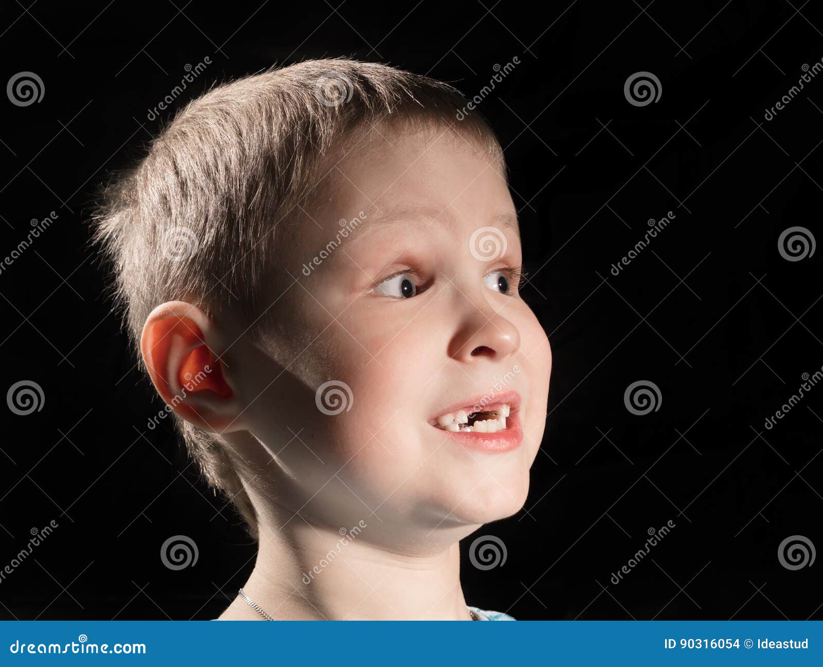 Cute Boy Missing Some Front Teeth Stock Photo - Image of youth, missing ...