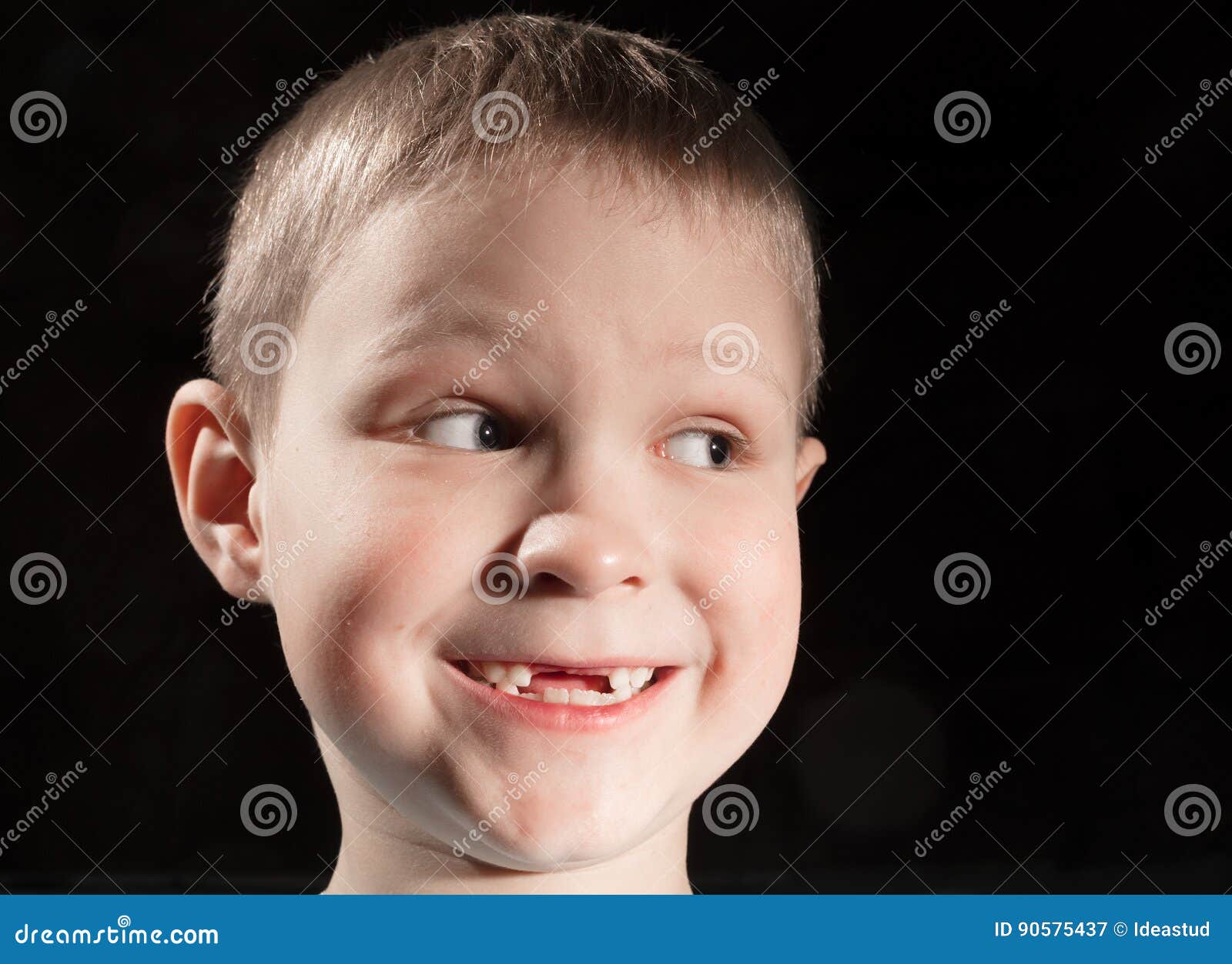 Cute Boy Missing Some Front Teeth Stock Image - Image of emotions, cute ...