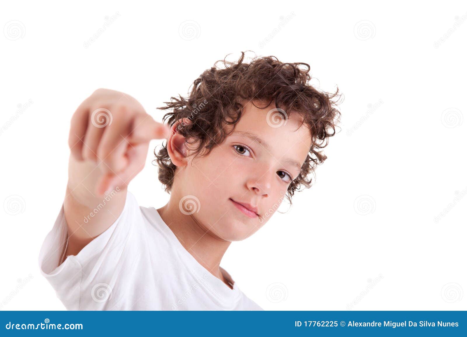 Cute Boy pointing stock image. Image of happiness, happy - 17762225