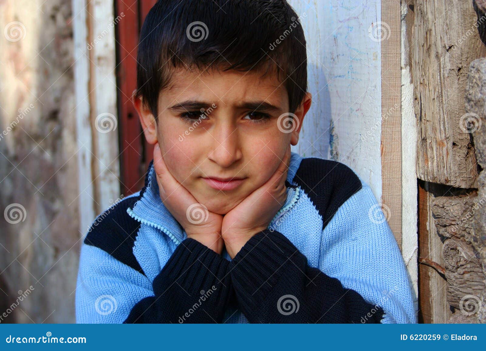 Cute Poor Child Royalty-Free Stock Photo | CartoonDealer.com #45773739