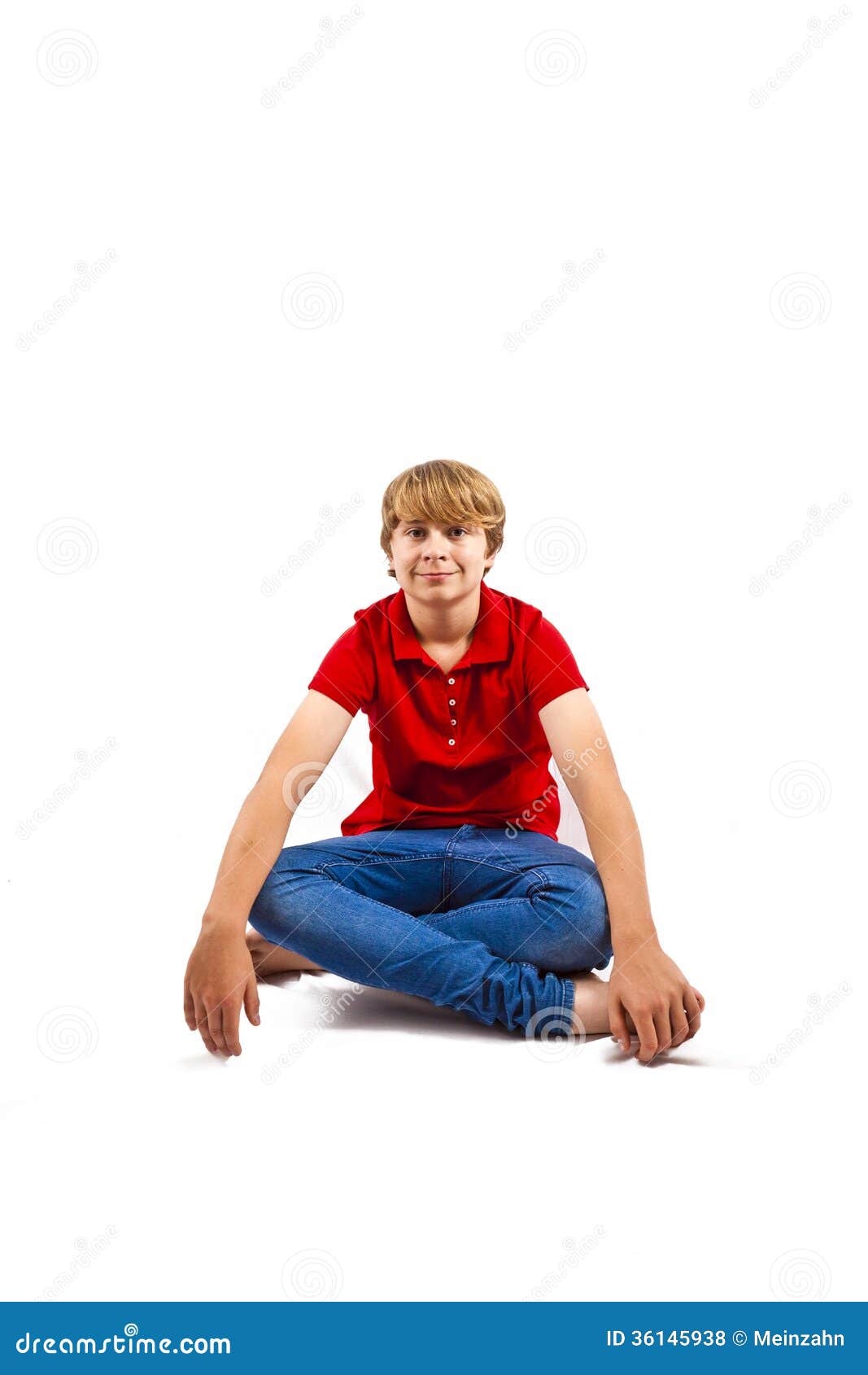Cute boy sitting stock photo. Image of model, person - 36145938