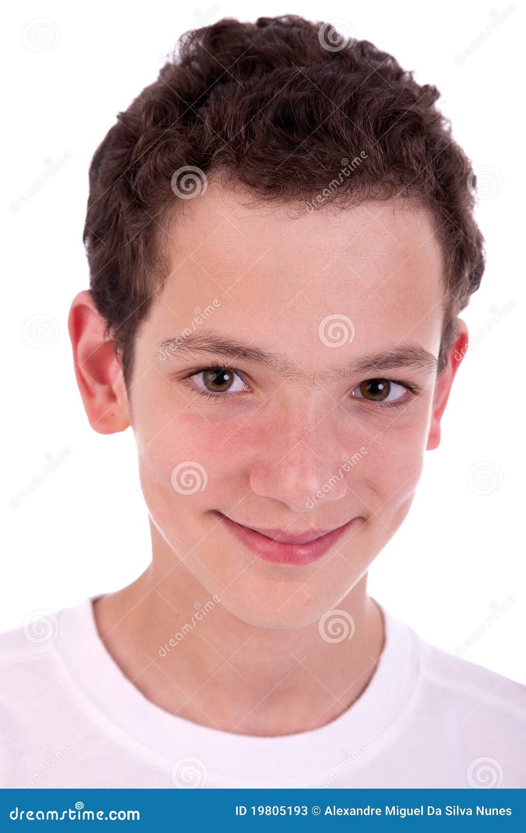 Cute boy smiling stock image. Image of fashion, portrait - 19805193