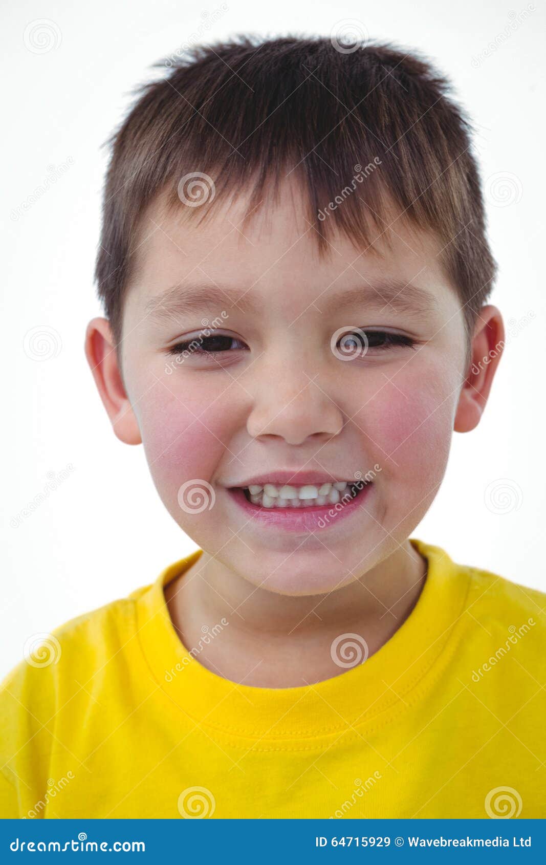 Cute Boy Smiling at the Camera Stock Image - Image of mixedrace ...