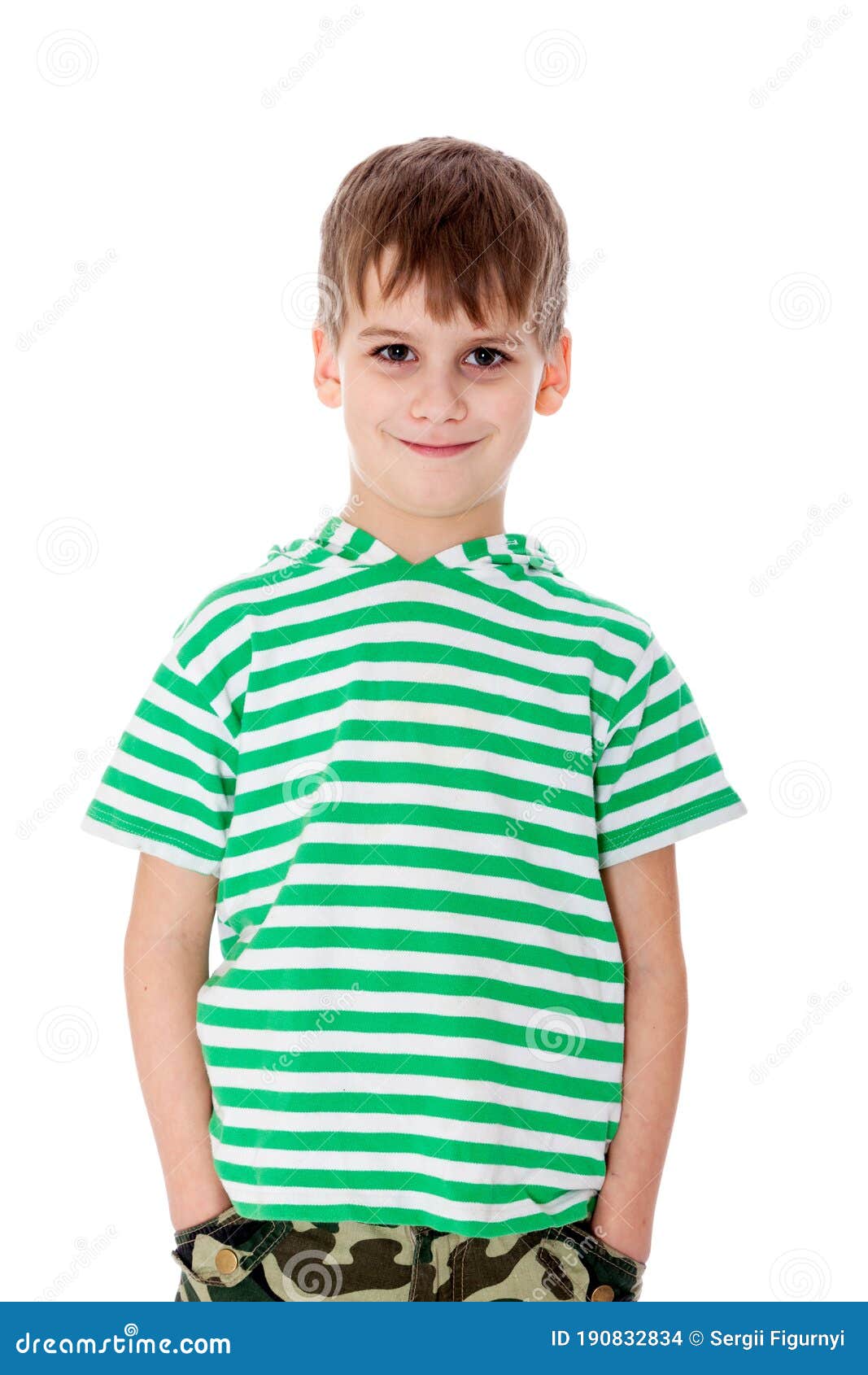 Cute boy smilling isolated stock photo. Image of innocence - 190832834
