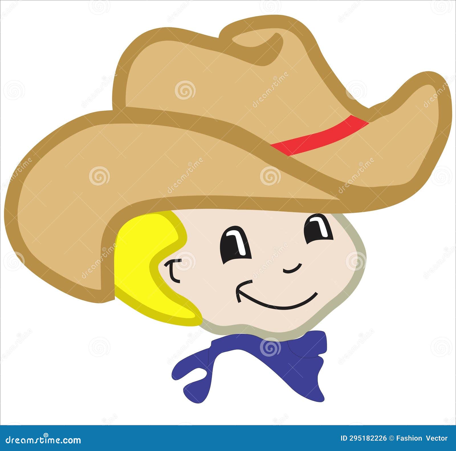 Cute Boys Face with Cap Applique Print Stock Vector - Illustration of ...