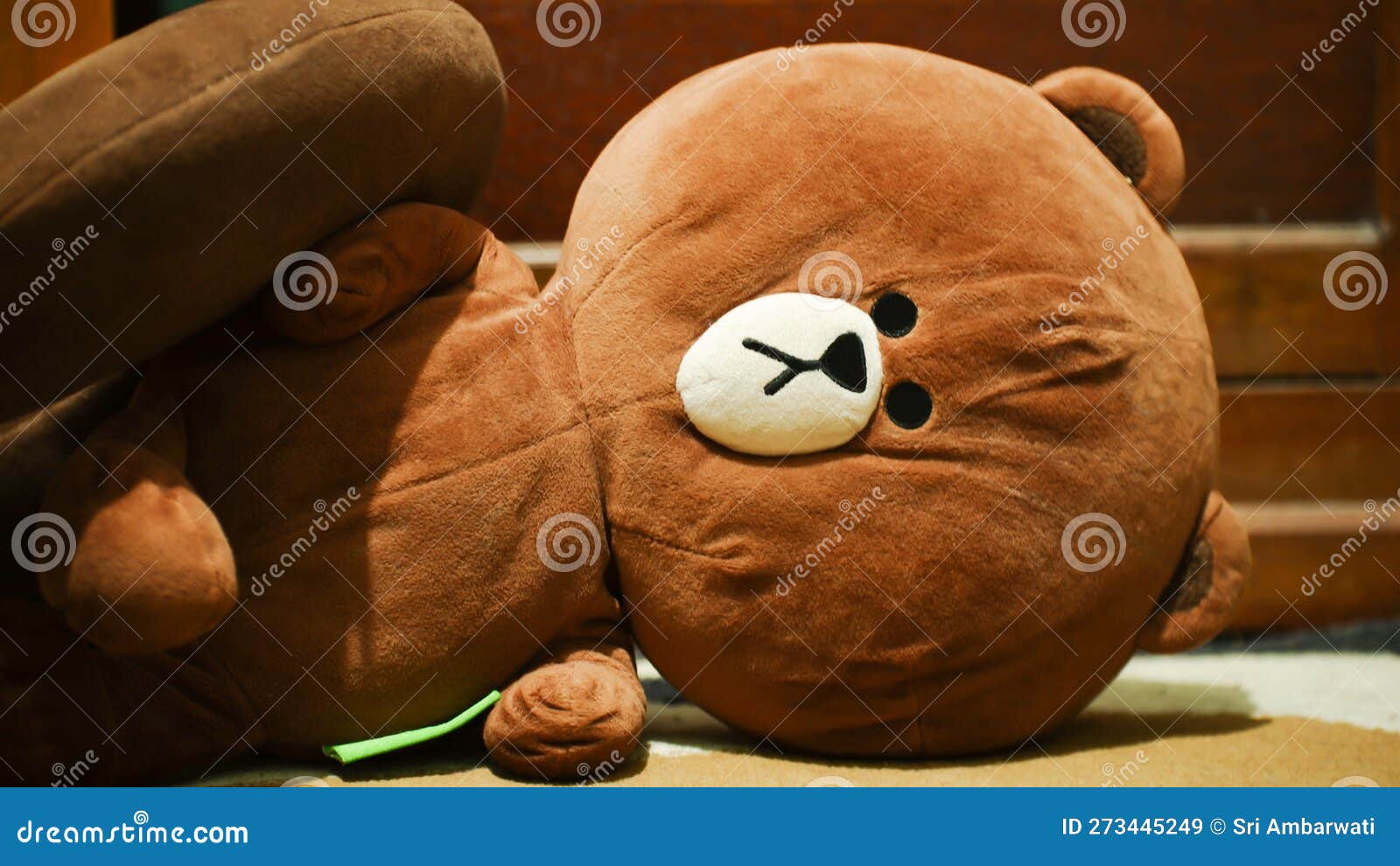 Brown Doll Lying on the Carpet Stock Image - Image of nature, romantic ...