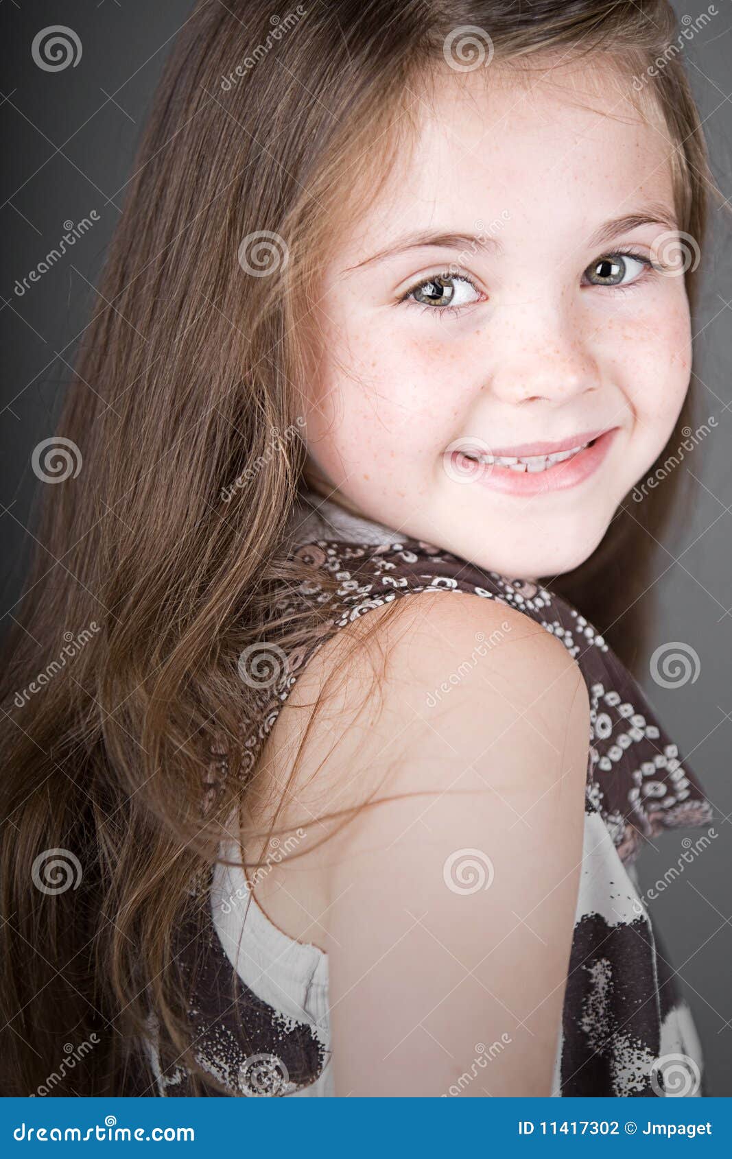 Light Brown Haired Little Girl