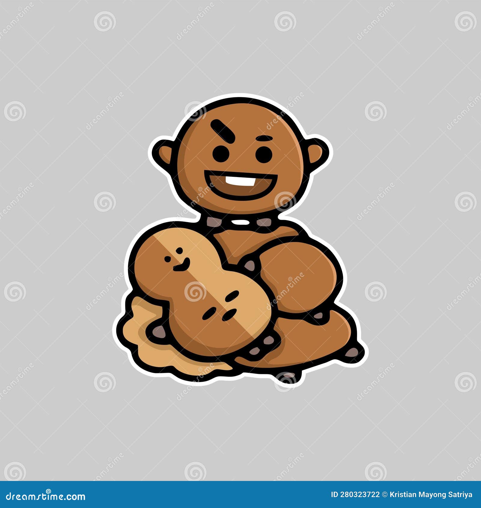 Cute Bt21 Big Set Sticker Concept Vector Design | CartoonDealer.com ...