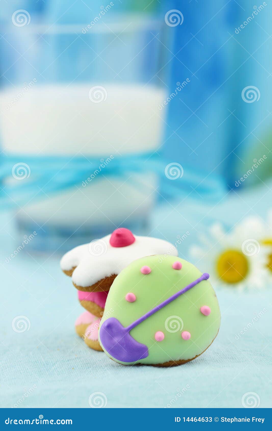 Cute Bug Shaped Cookies stock image. Image of glass, bugs - 14464633
