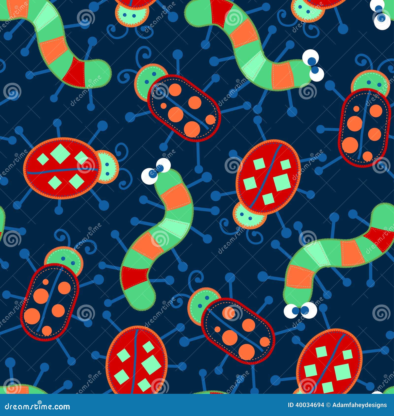 Cute Roach Fishing Cartoon Vector Illustration Motif Set ...