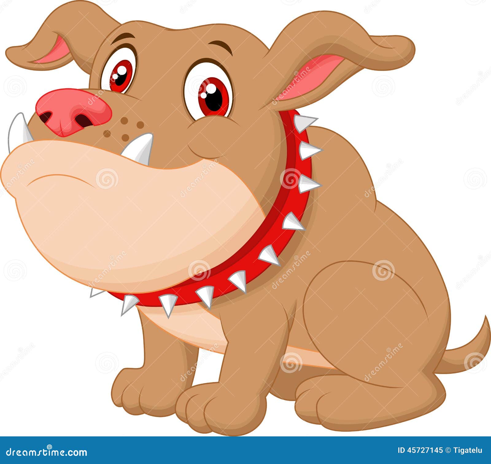 Bulldog Cartoon Logo Design Mascot Character Design Vector Template ...