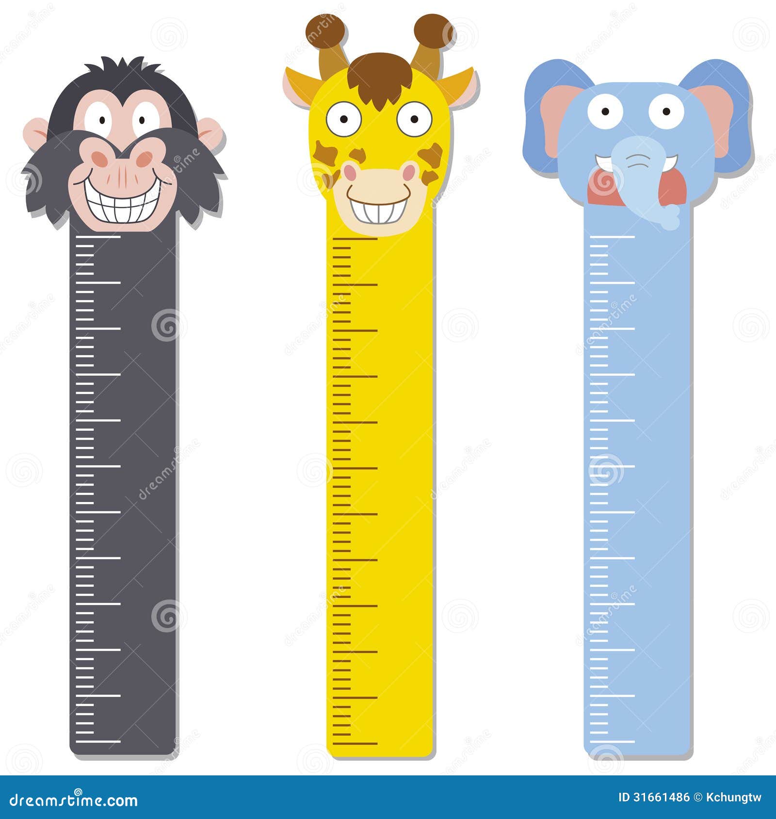 Meter Wall Or Height Chart With Funny Penguins Cartoon Vector ...