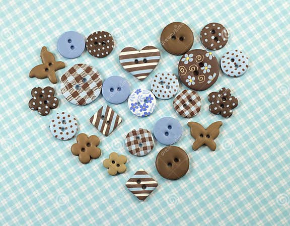 Cute buttons stock image. Image of sewing, assorted, fashion - 38782883