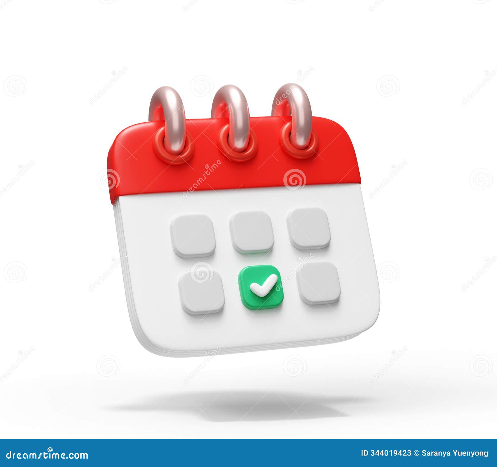 Cute Calendar Template For 2025 Year With Cozy Scandinavian Clipart ...