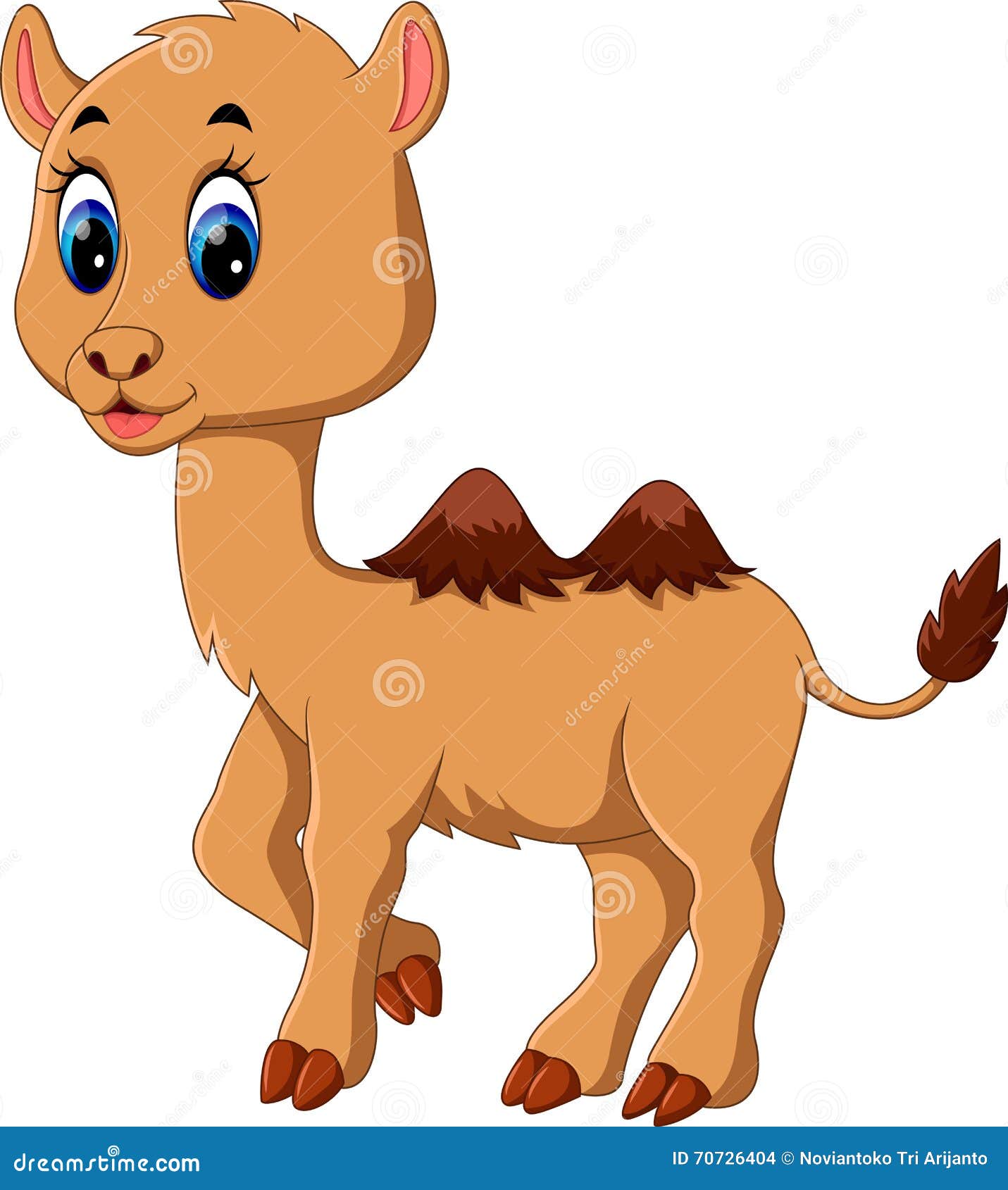Cute Camel, Animal, Trend, Cartoon Style, Vector, Illustration ...