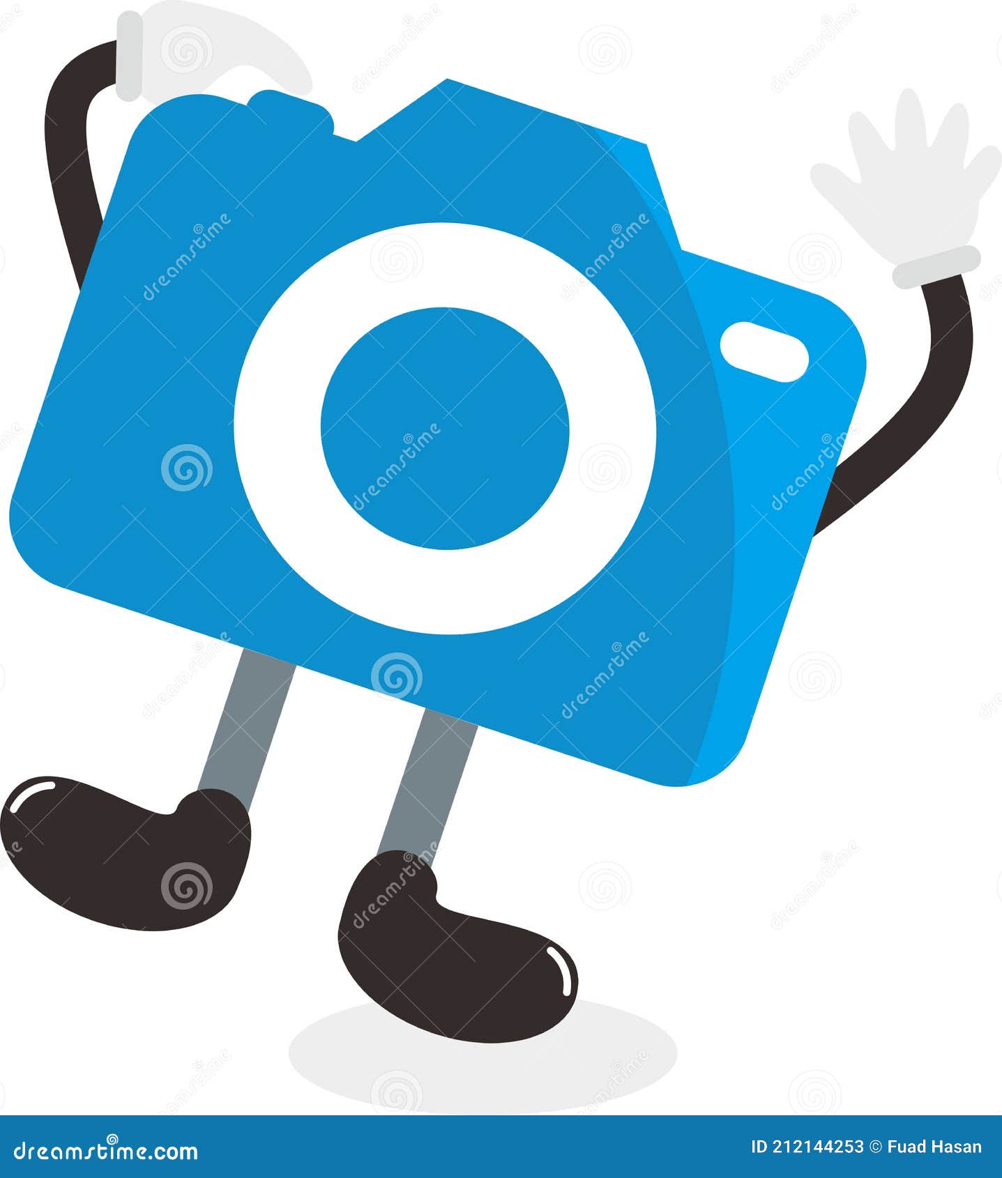 Vector Graphic of Cute Camera. Stock Vector - Illustration of graphic ...