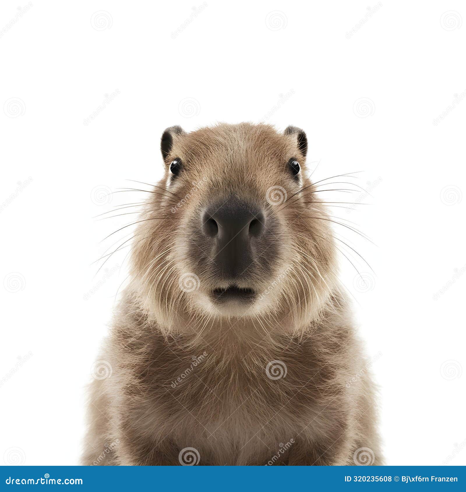 Cute Capybara stock illustration. Illustration of animals - 320235608