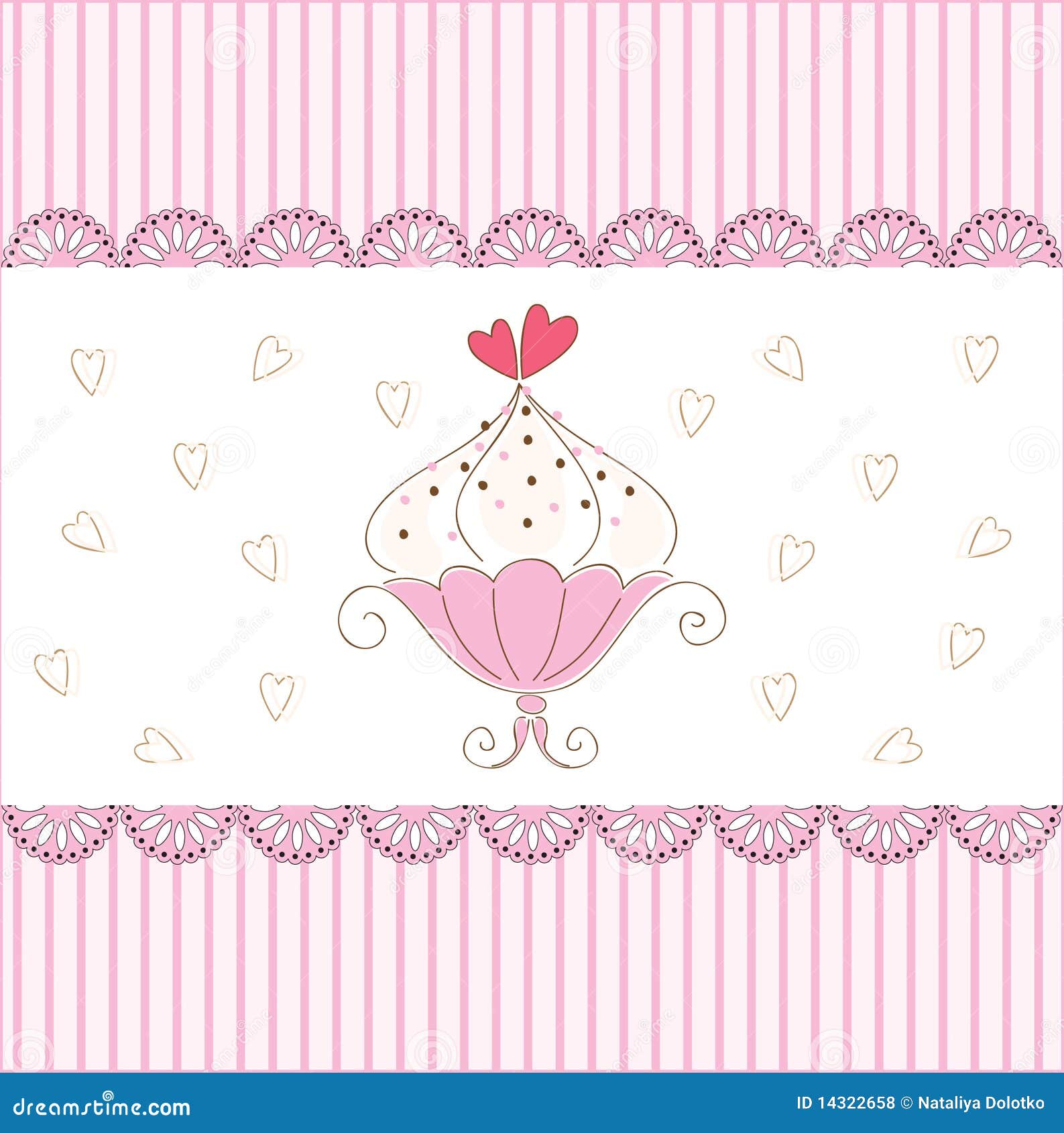 Cute card stock vector. Illustration of abstract, creative - 14322658