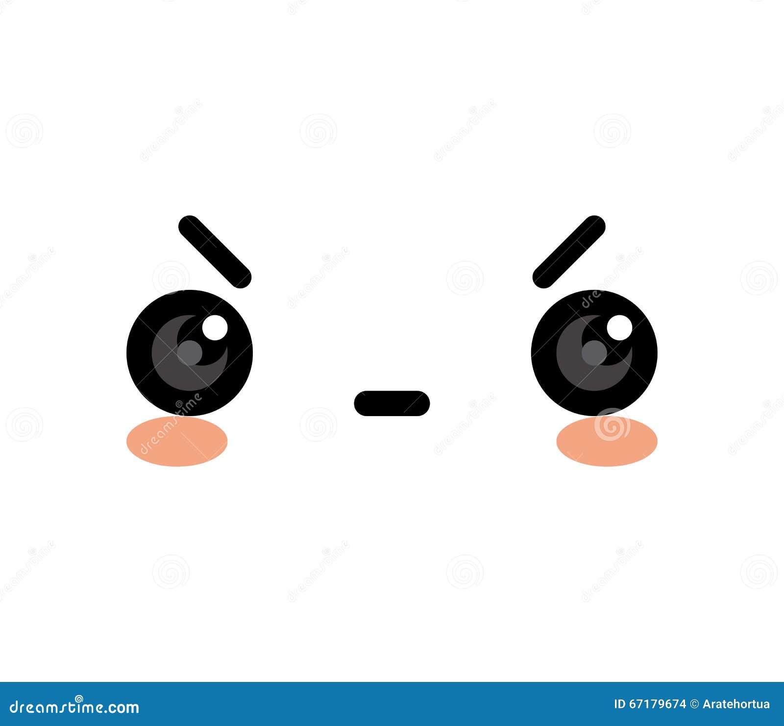 Cute Angry Emoticon