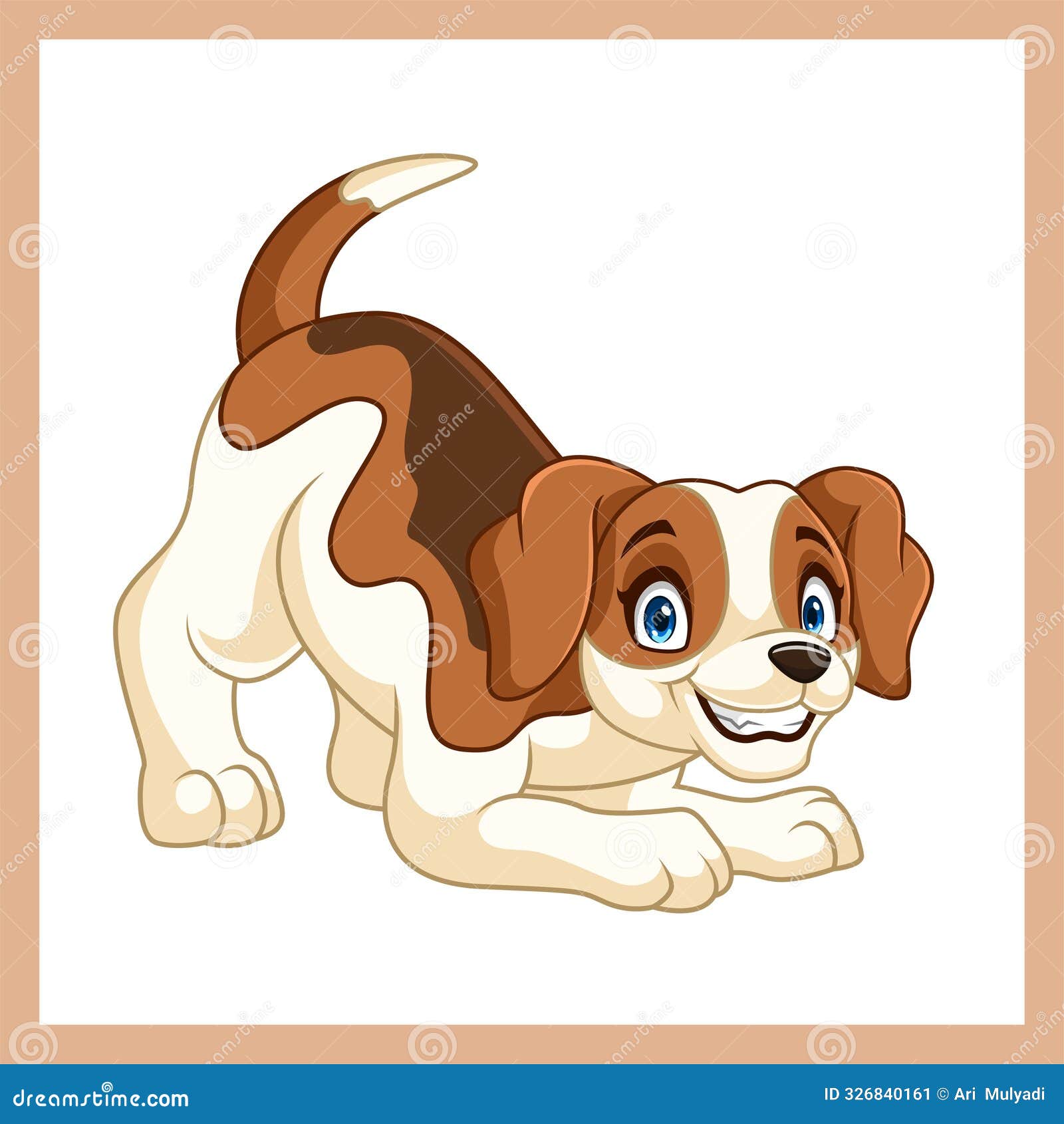 Cartoon Bowing Pig Character | CartoonDealer.com #118913571