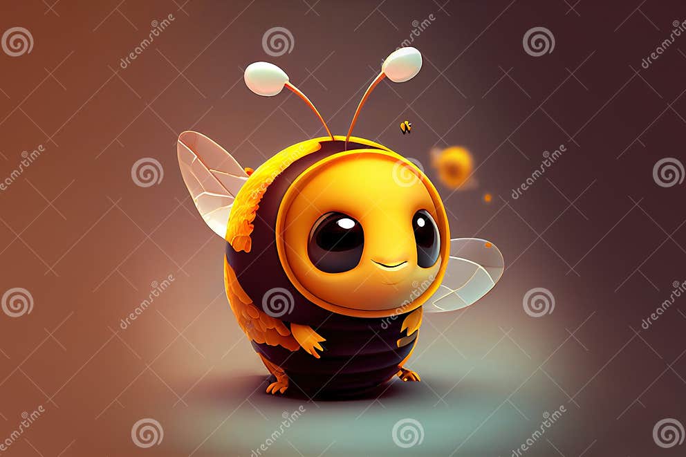 Cute Cartoon Bee Stock Illustration Illustration Of Creative 282898975