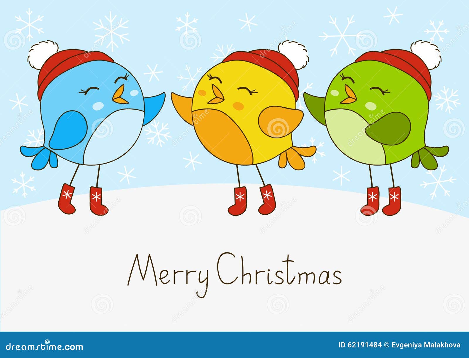 Birds Cartoon Cute Snow Stock Illustrations – 1,285 Birds Cartoon Cute ...