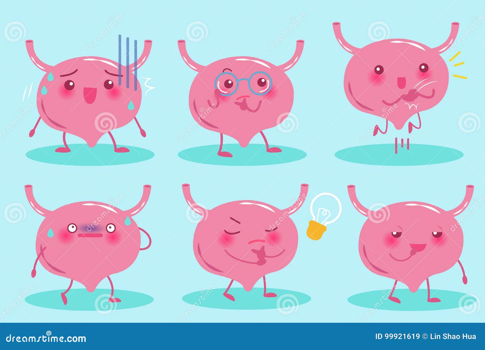 Cute Urology Bladder Stock Illustrations – 88 Cute Urology Bladder ...