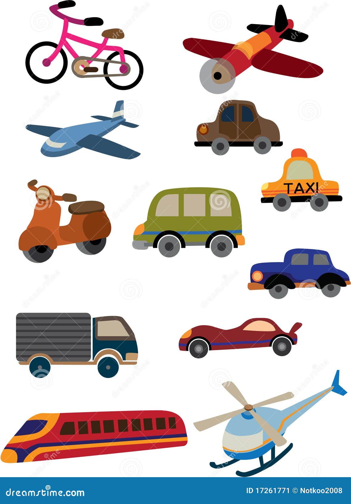 Cute cartoon car stock vector. Illustration of group - 17261771
