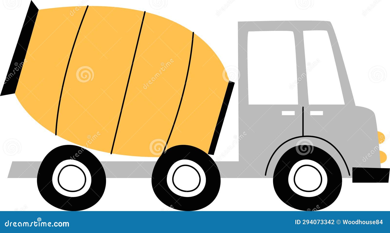 Cute Cartoon Car Mixer stock vector. Illustration of cute - 294073342