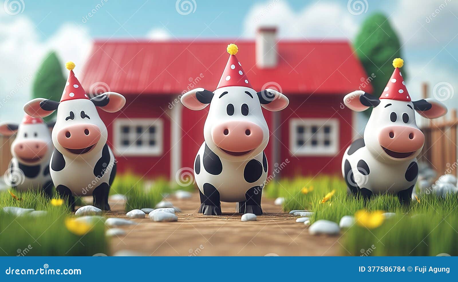 Cartoon Cows Farm Animal Characters Set Coloring Page Vector ...