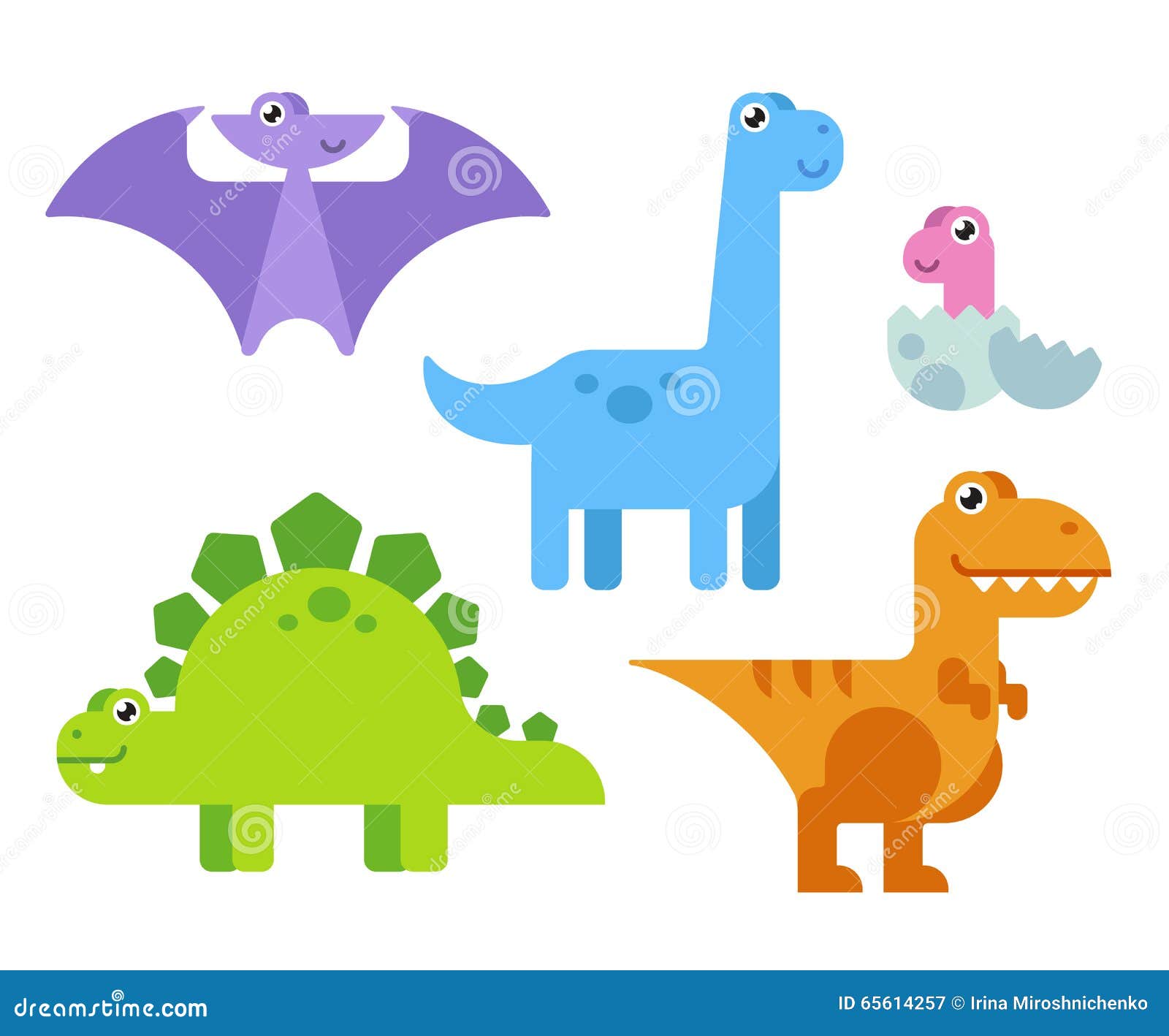 Simple Clipart Dinosaur