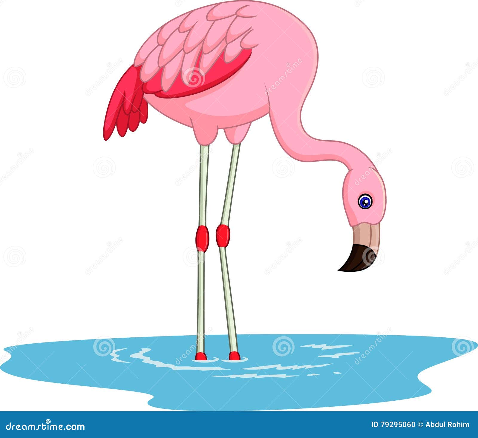 Animated Flamingo