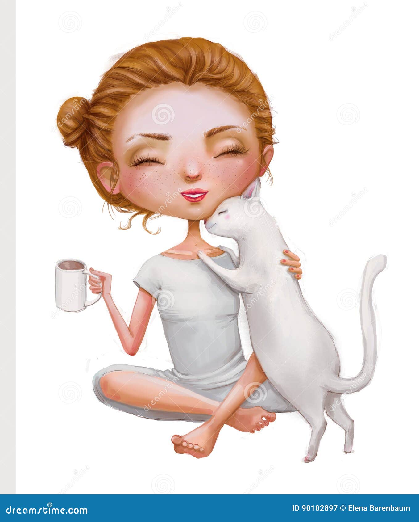 Cartoon Girl Body Anatomy. Woman Veins, Organs And Nervous System ...