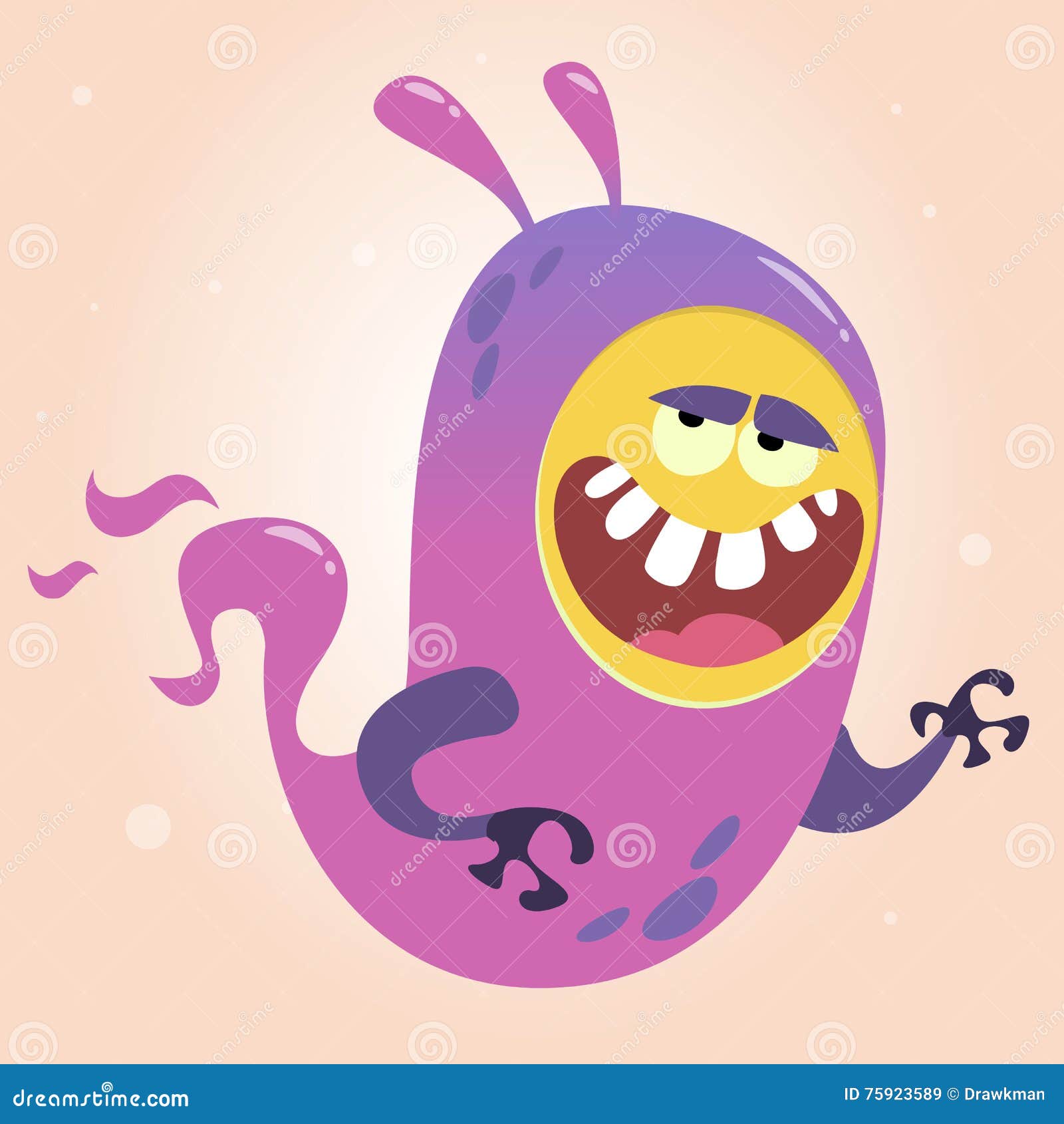 Ghost Vector Icon. The Flying Spirit Is Upset. A Sad Phantom. Tragic ...