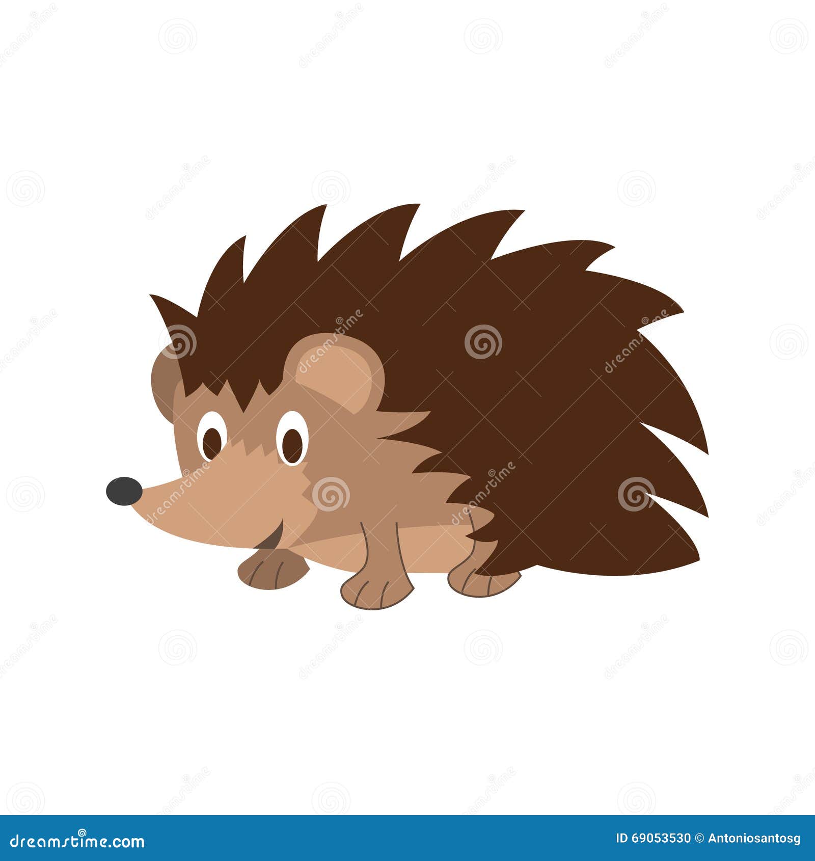 Hedgehog (vector Clip-art) | CartoonDealer.com #3279450