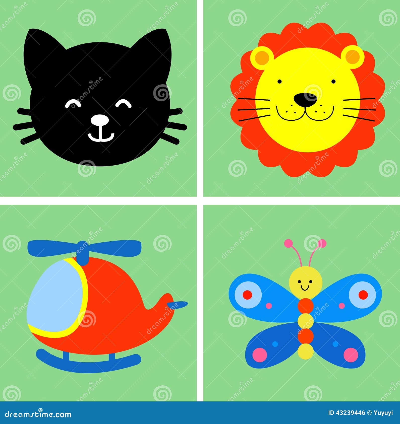 Cute cartoon icon stock vector. Illustration of character - 43239446