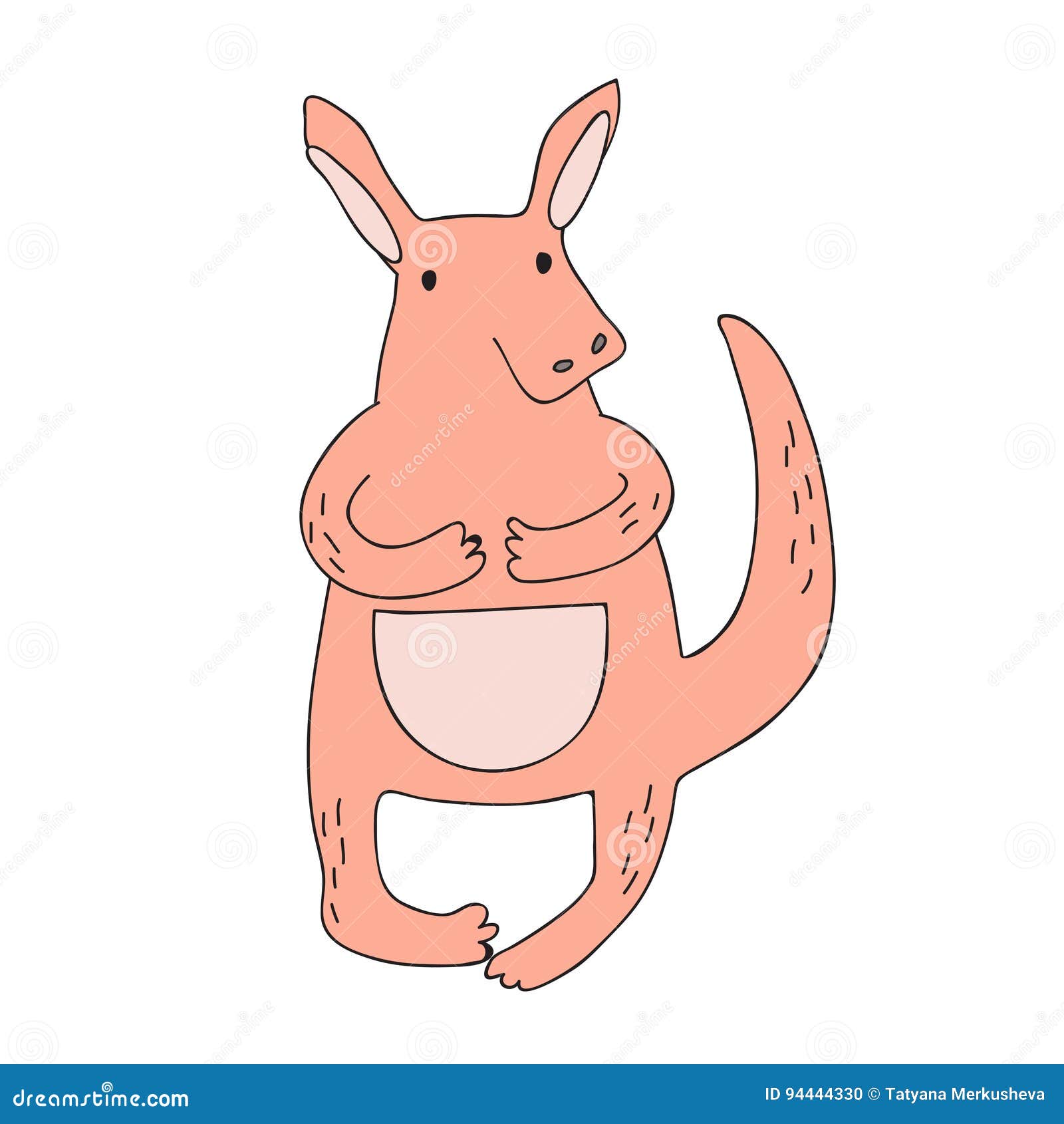 Led Kangaroo Character ArtThe Adorable Kangaroo: A Hyper-Detailed ...